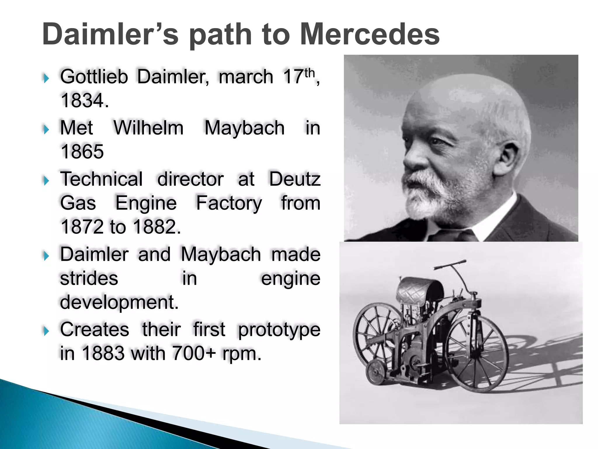 History of mercedes benz | PPTX
