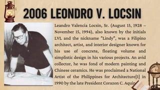 Group 1 Humss E - Arch for Contemporary Philippine Arts from the ...