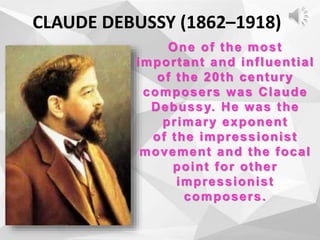 Impressionism of music | PPTX