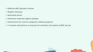 PURPOSE of ANTENATAL Care. Adequate ANTENATAL care | PPTX