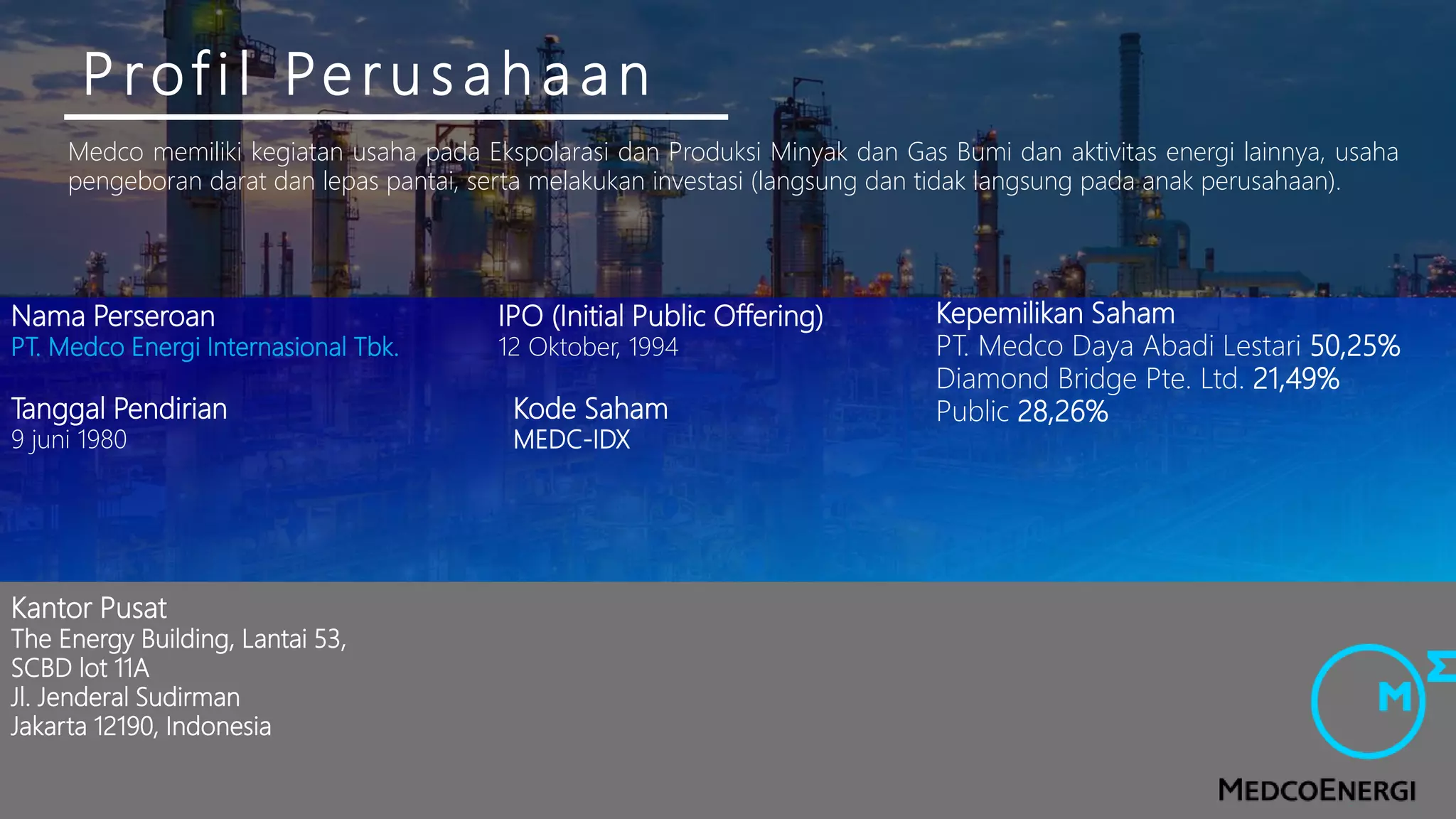 ISO 31000: Risk Management PT. Medco PT. Medco Energi Internasional Tbk ...