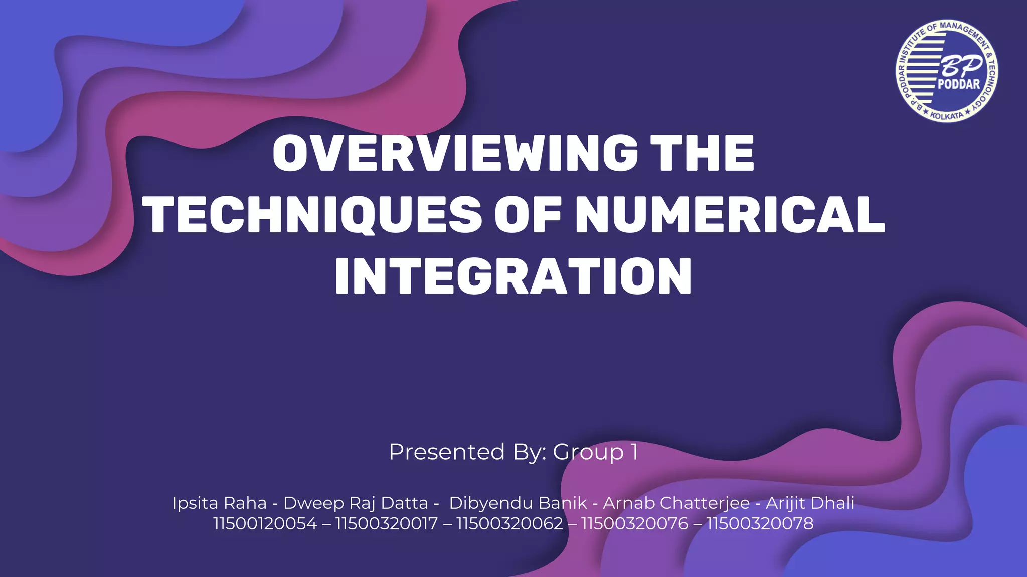 Overviewing the techniques of Numerical Integration.pdf