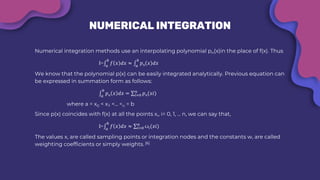 Overviewing the techniques of Numerical Integration.pdf