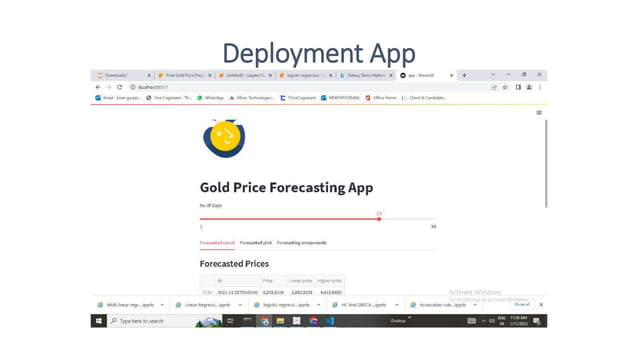 Time Series Forecasting Project Presentation. | PPTX