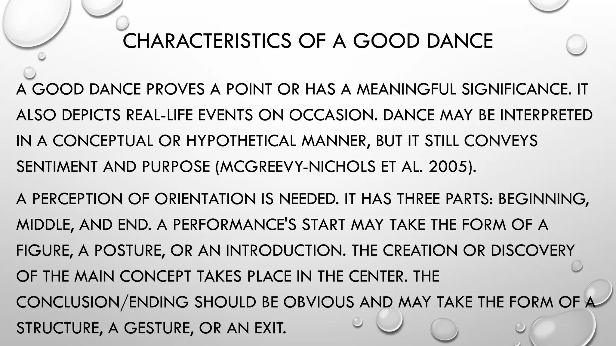 Characteristics of a Good Dance PE 12.pptx