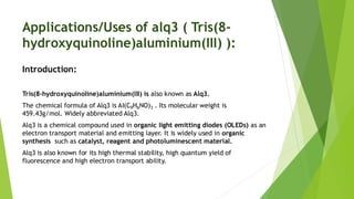 Group 1 ppt.pdf Applications of organometallic | PDF