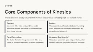 KINESICS: The Silent Language of Movement | PDF