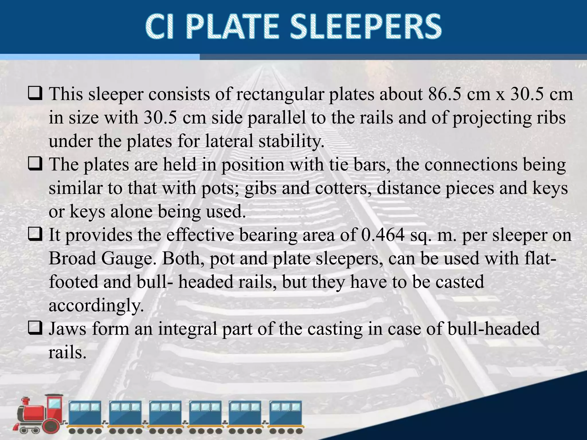 SLEEPERS - RAILWAY ENGINEERING | PPTX