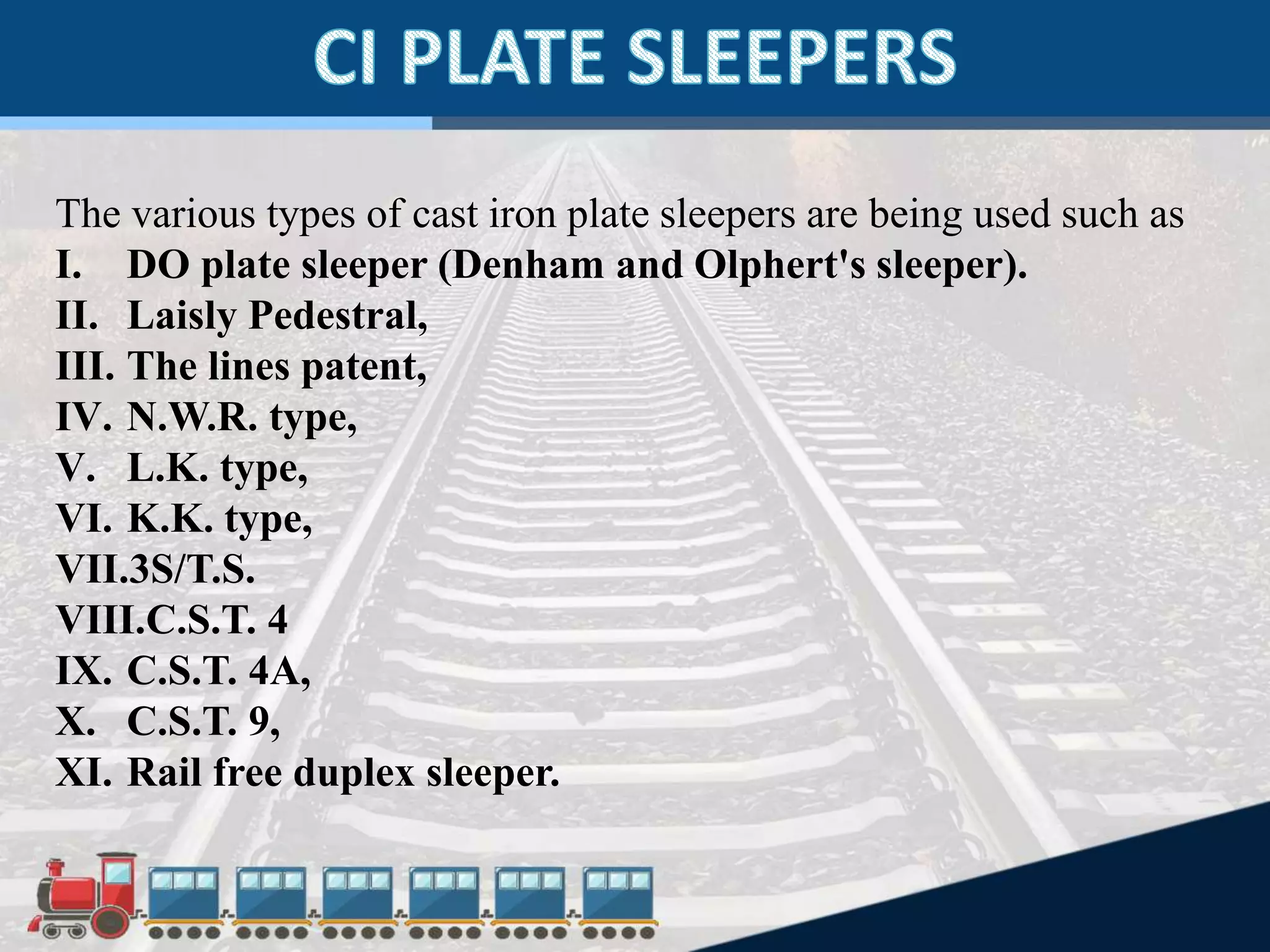 SLEEPERS - RAILWAY ENGINEERING | PPTX