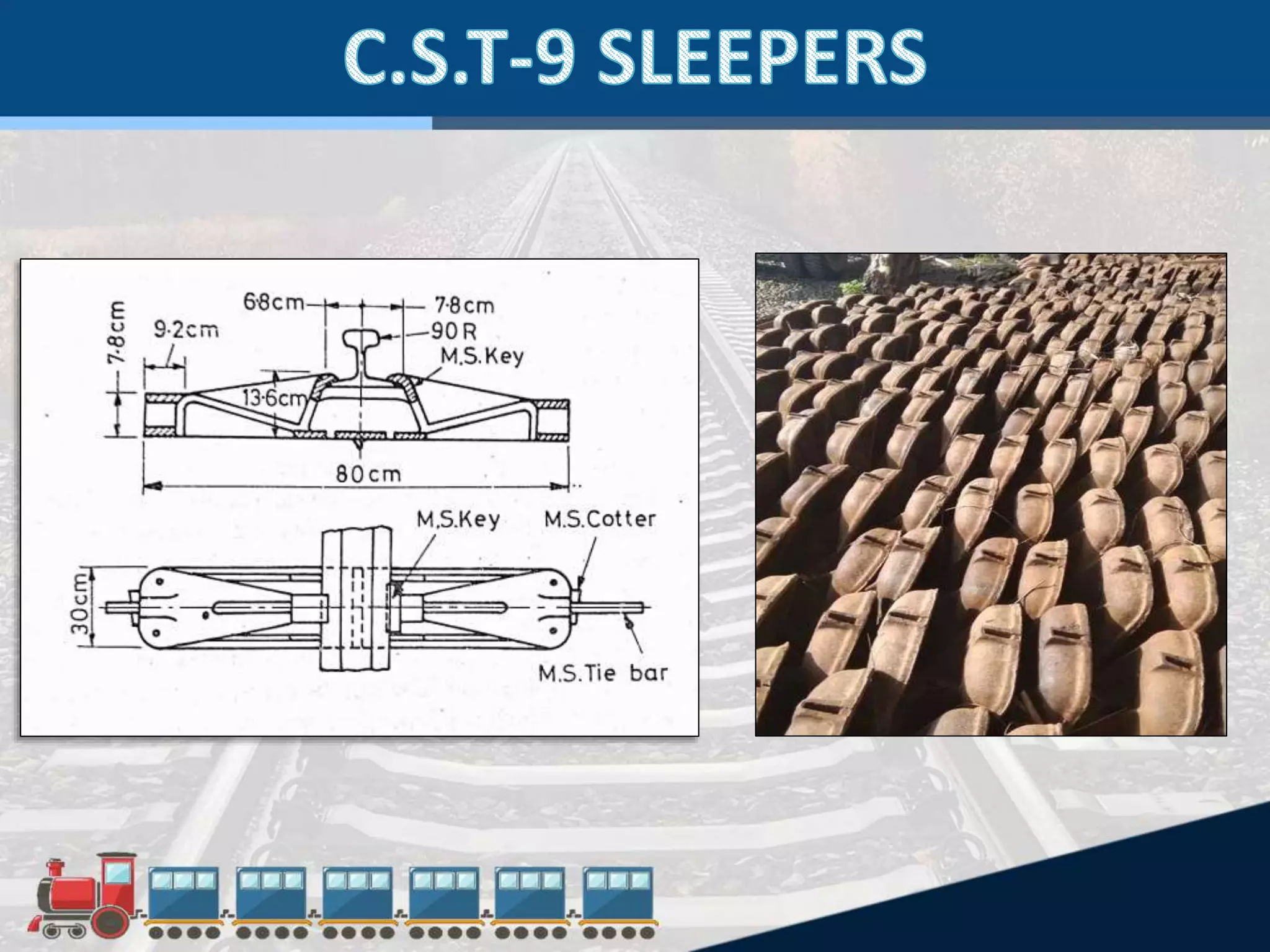 SLEEPERS - RAILWAY ENGINEERING | PPTX