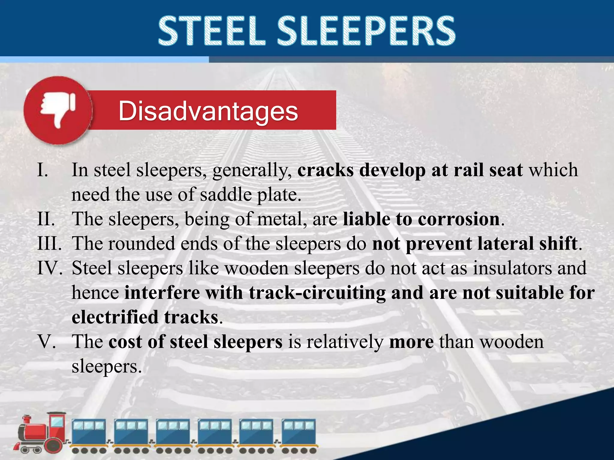 SLEEPERS - RAILWAY ENGINEERING | PPTX