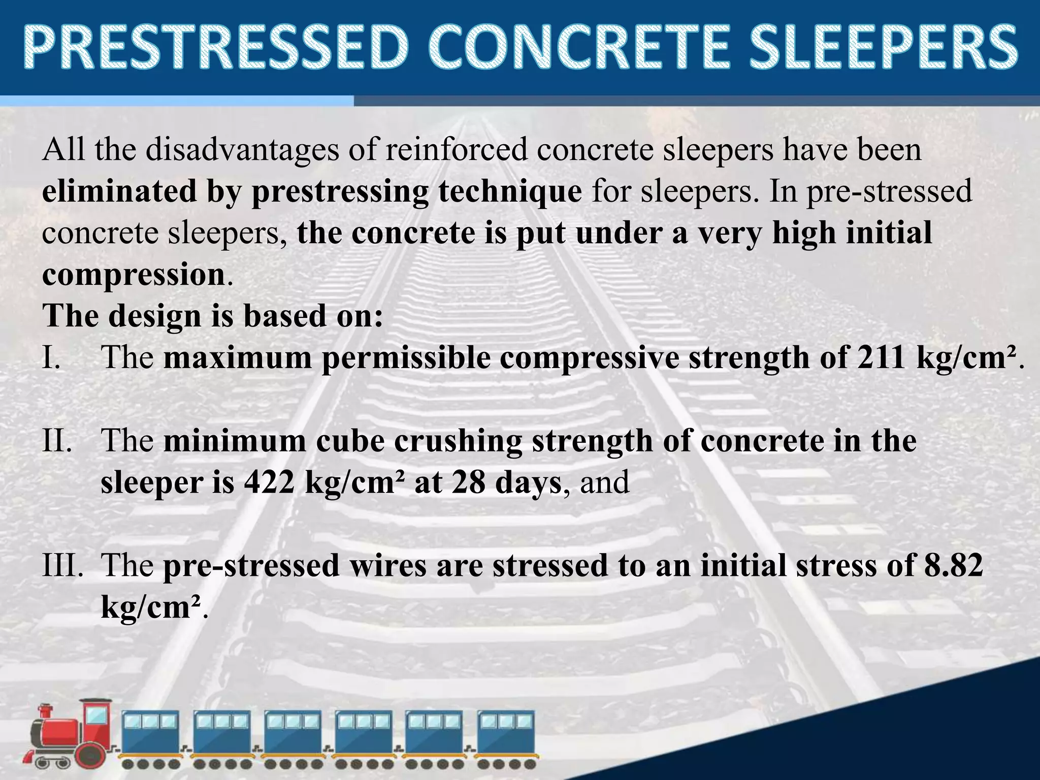 SLEEPERS - RAILWAY ENGINEERING | PPTX