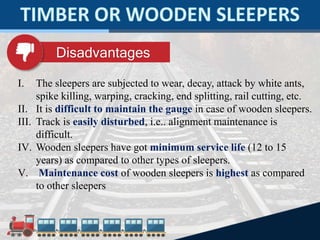 SLEEPERS - RAILWAY ENGINEERING | PPTX