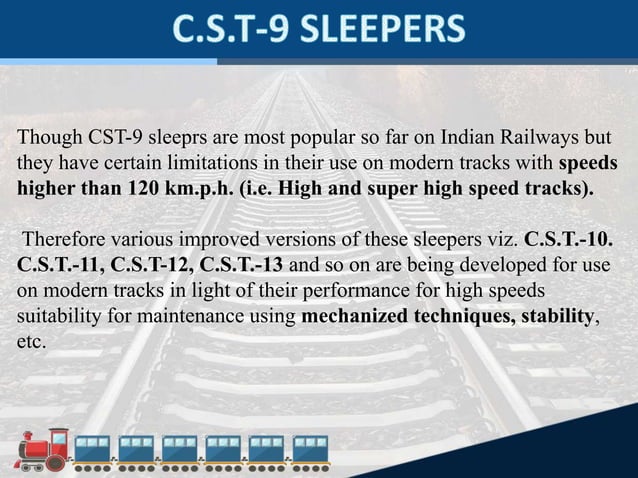 SLEEPERS - RAILWAY ENGINEERING | PPTX