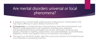 Anthropology: Health and Ill Health | PPTX