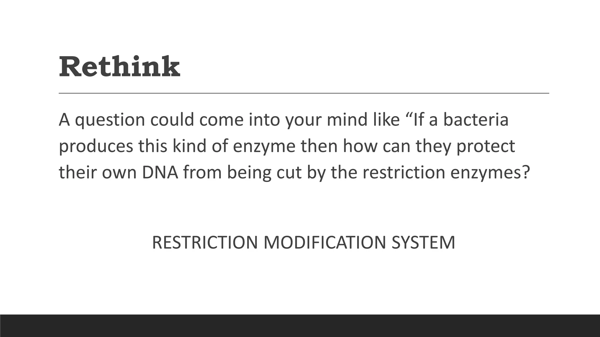 Presentation on Restriction enzyme BglII (BgIII).pptx | Chemistry | Science