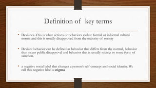 Group 1 presentation sociology | PPTX