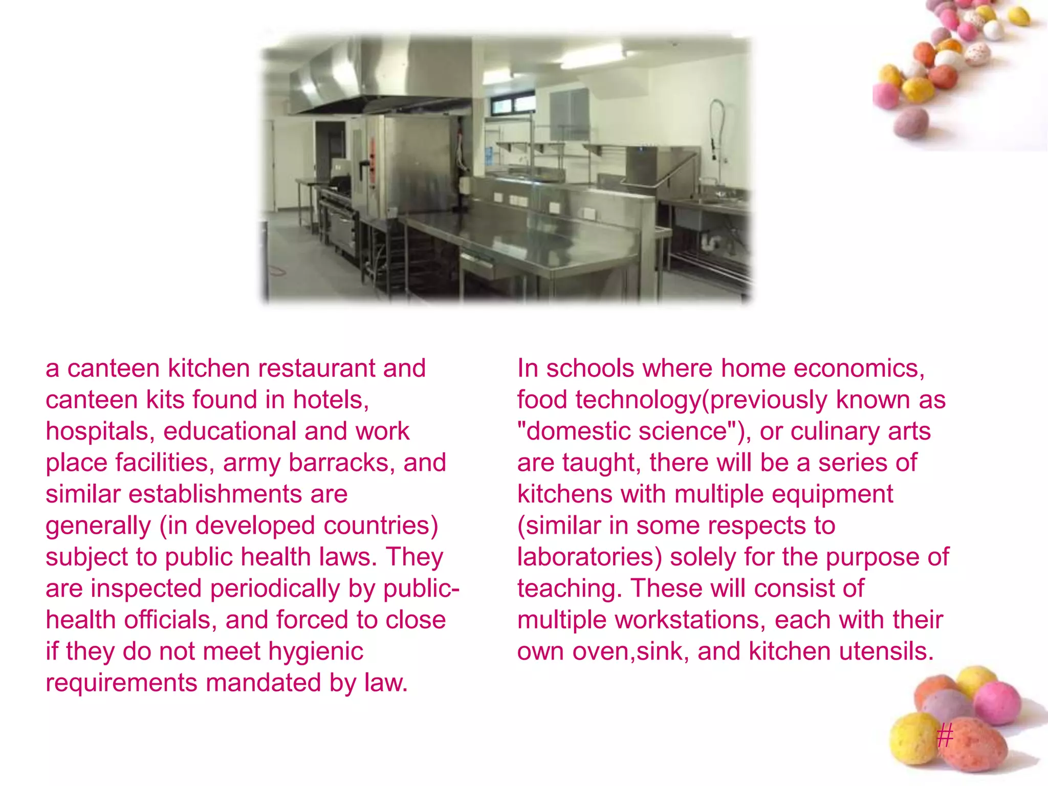 Kitchen presentation | PPTX