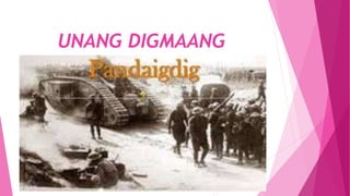 Group 1 :Mga Armas na ginamit noong Unang Digmaang Pandaigdig | PPTX