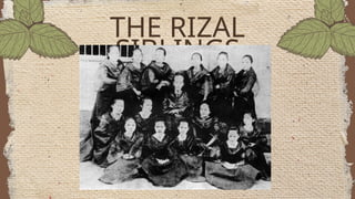 RIZAL topic in Life and Works of Rizal’s | PPT