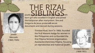 RIZAL topic in Life and Works of Rizal’s | PPT