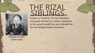 RIZAL topic in Life and Works of Rizal’s | PPT