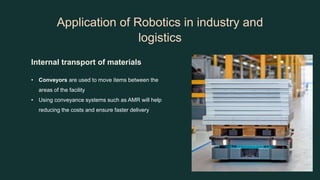 Robotics in operations management for mbant | PPTX | Logistics and ...
