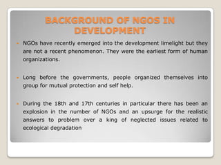 Group 1 role of ng_os in development and challenges faced | PPTX