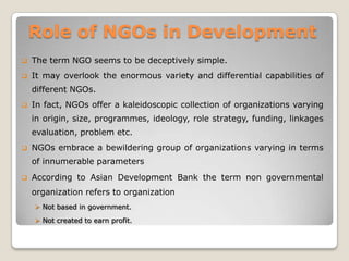 Group 1 role of ng_os in development and challenges faced | PPTX