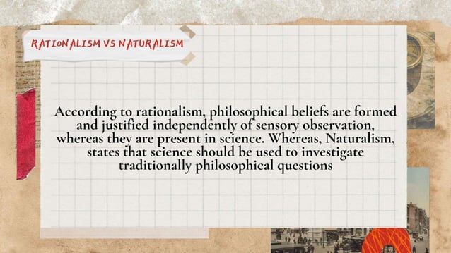 SCIENCE VS PHILOSOPHY | PPTX