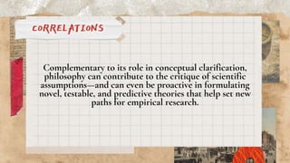 SCIENCE VS PHILOSOPHY | PPTX