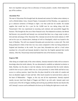 Strategic Leadership - JRD TATA | PDF