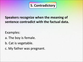 semantics the study of meaning | PPT