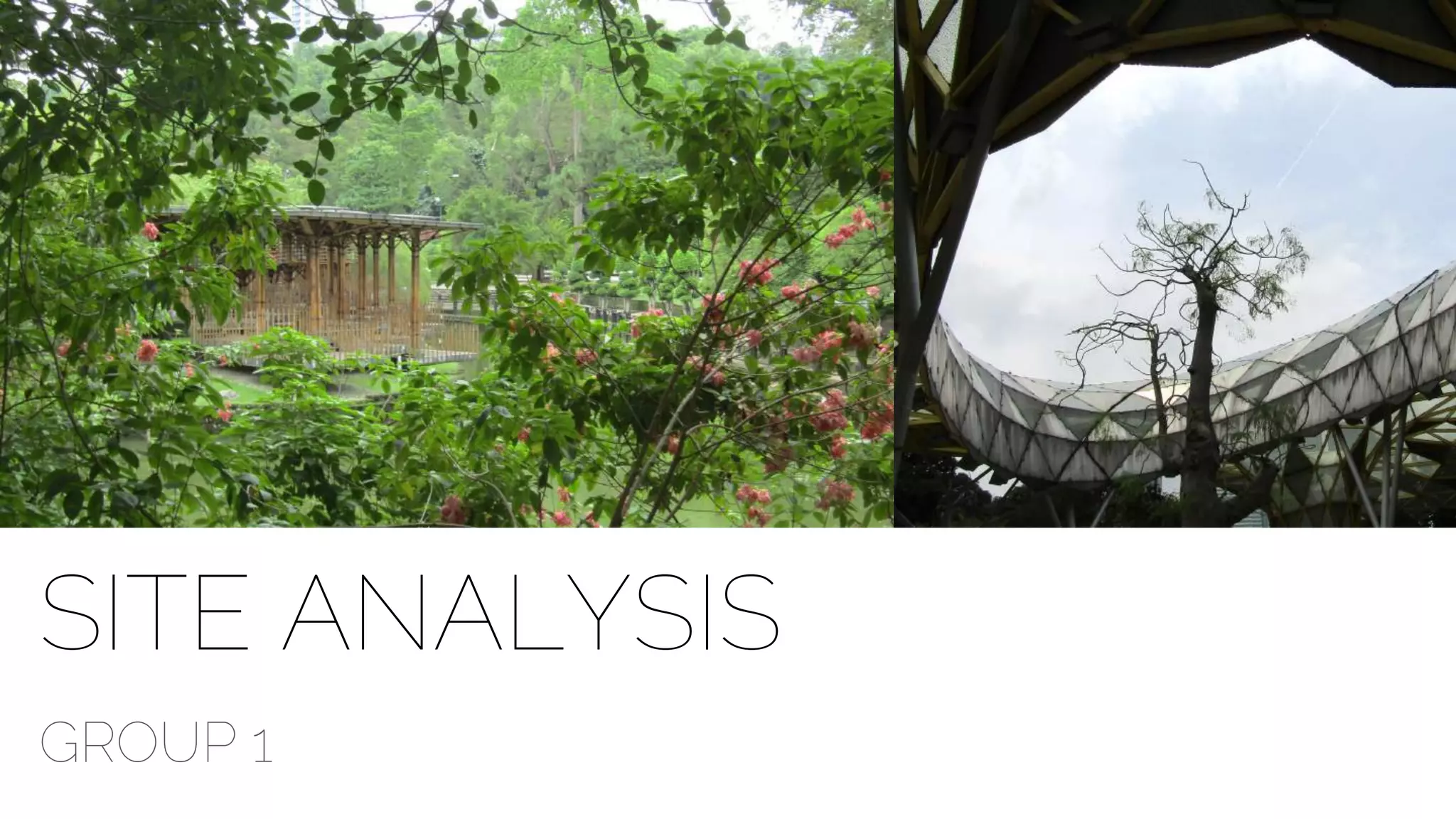 Group 1 site analysis presentation slides pbg | PDF