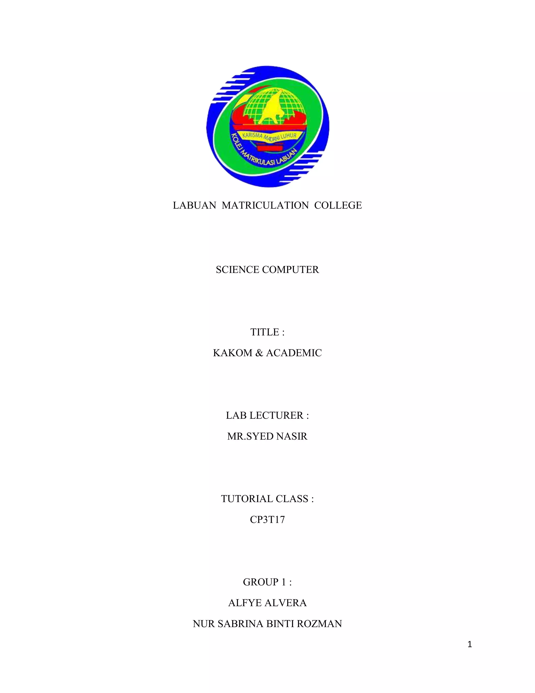 Group 1 [special group] kakom & academic | DOCX