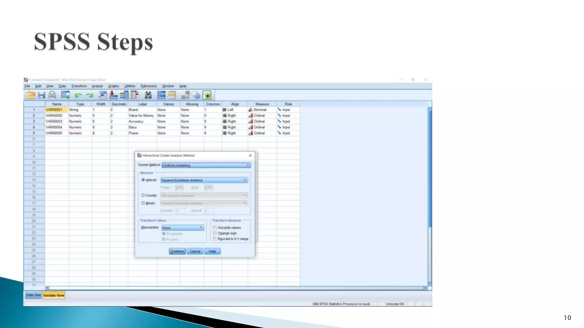 SPSS- Output and Interpretation | PPTX