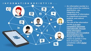 Group 1 STS Respi - Information Society | PPTX