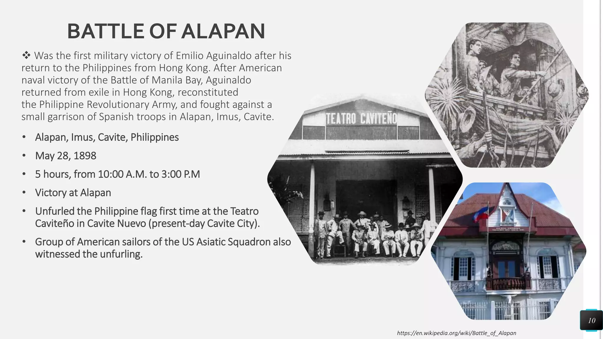 The Act of Proclamation of the Independence of the Filipino people | PPTX