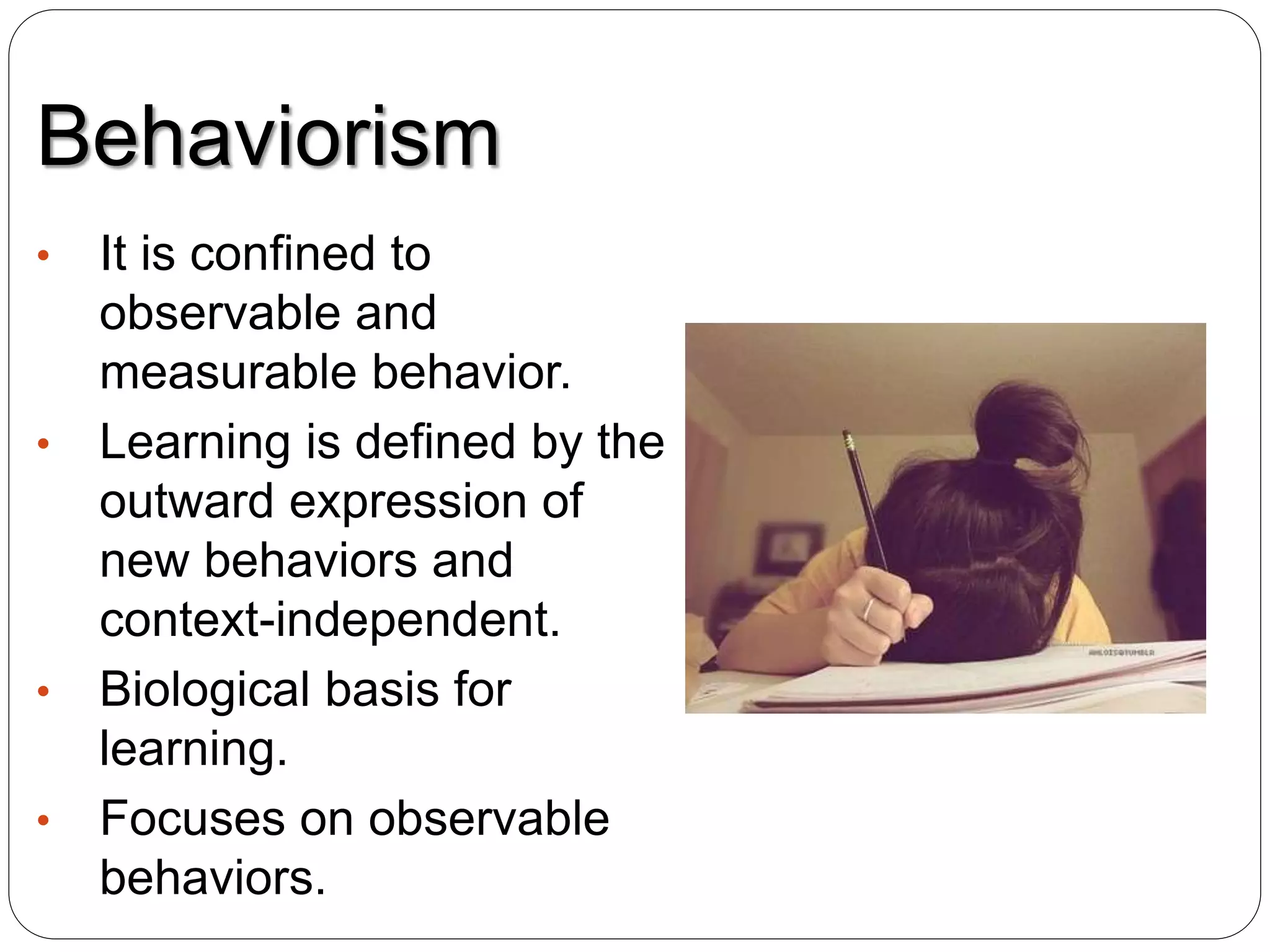 Theories of Learning | PPTX