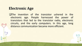 Timeline of The Evolution of Media (Group 1) | PPTX