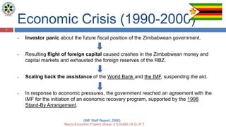 Economic Crisis in Zimbabwe- Revealed | PPTX
