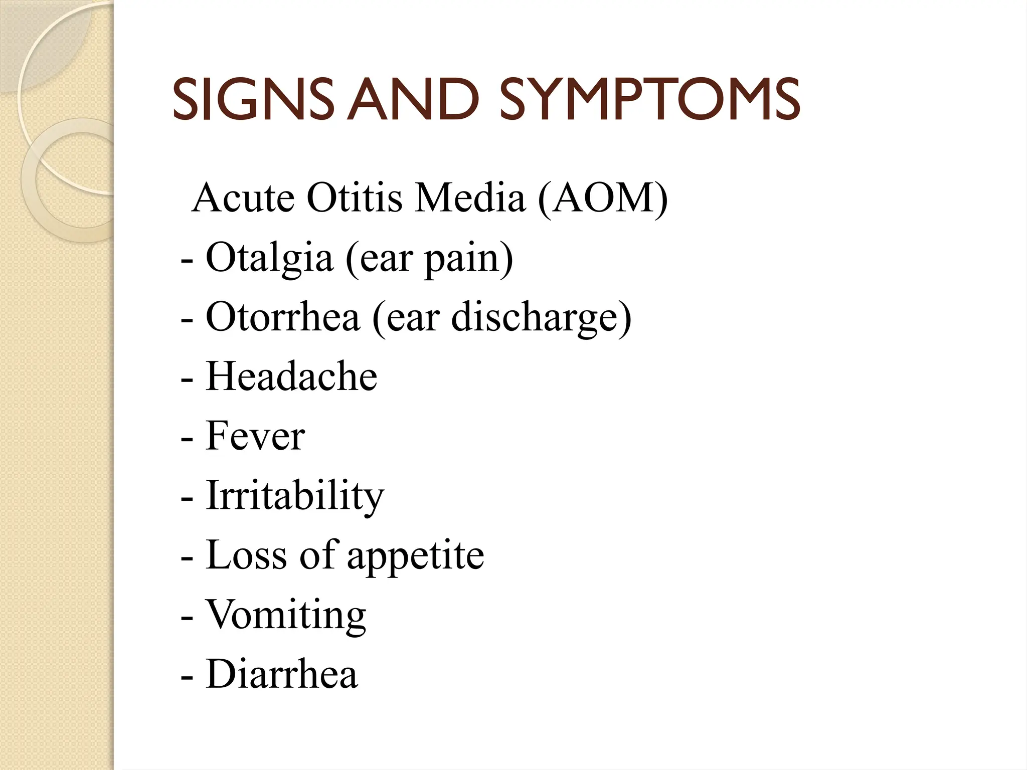 Disorder of the external and middle ear, otitis media and otosclerosis ...