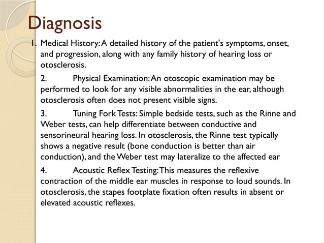 Disorder of the external and middle ear, otitis media and otosclerosis ...