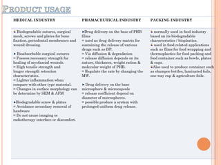 Production of PHB | PPTX