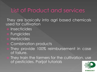Parijat agro | PPTX