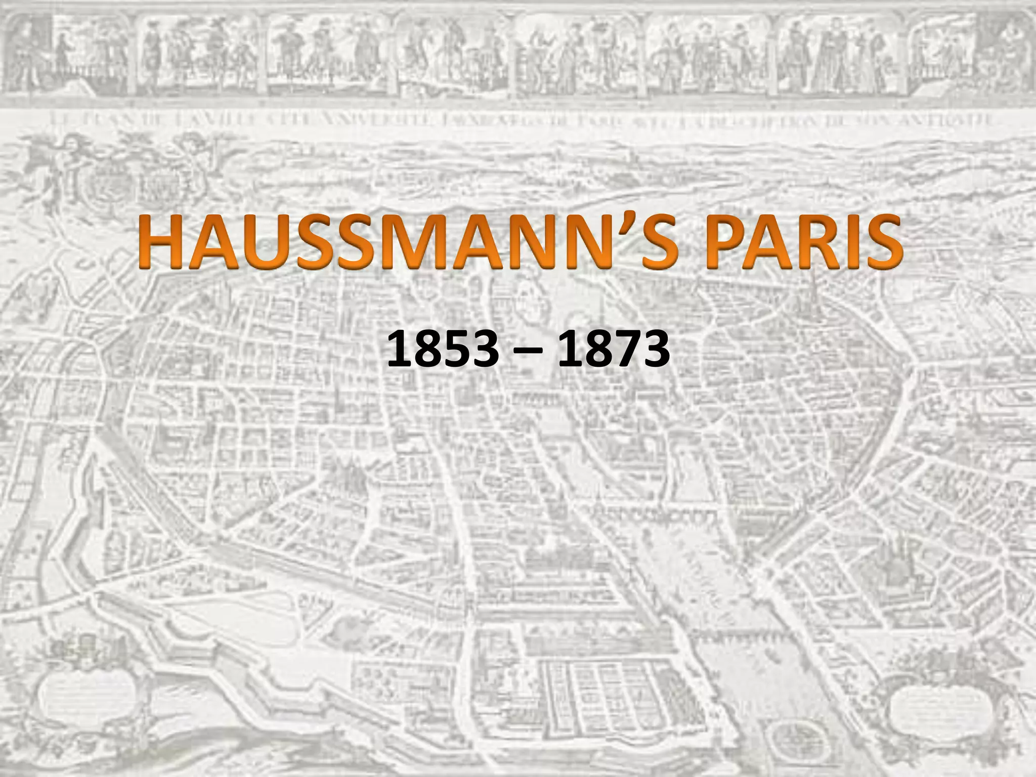 Haussmans Paris | PPTX