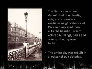 Haussmans Paris | PPTX