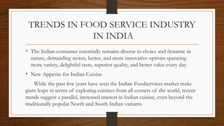 History of Food Service Industry | PPTX