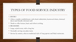 History of Food Service Industry | PPTX