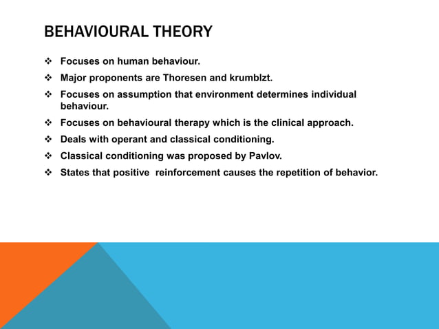 theories in guidance and counselling | PPTX | Mental Health | Diseases ...